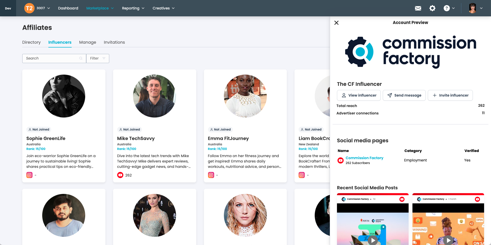 Five Ways Creators Can Create a Standout Profile in the Influencer Hub
